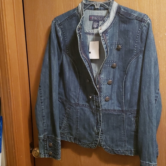 Baccini | Jackets & Coats | Baccini Jean Jacket | Poshmark